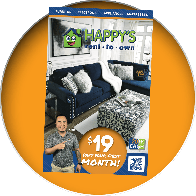 Happy's Home Center | Happys Rent To Own Furniture, Appliances, TVs in ...